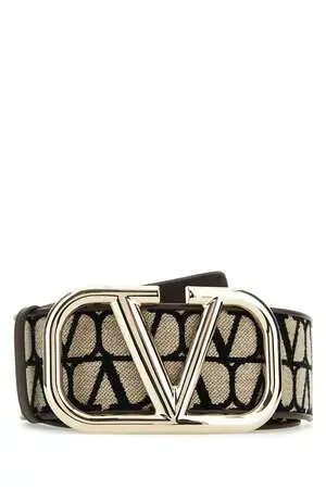 Valentino Garavani Logo Monogram Belt - Multicolor
