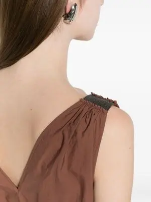 Brunello Cucinelli Cotton Long Dress
