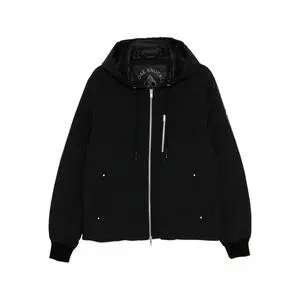 Moose Knuckles Padded Down Jacket - Black