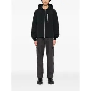 Moose Knuckles Padded Down Jacket - Black