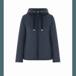 Max Mara Greenh The Cube Padded Jacket With Drip-proof Canvas - Blue