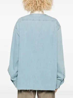 Miu Miu Denim Cotton Shirt