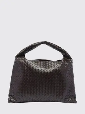 Bottega Veneta Hop Woven Calf Leather Shoulder Bag - Brown