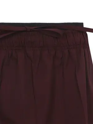 Prada Cotton Blend Midi Skirt