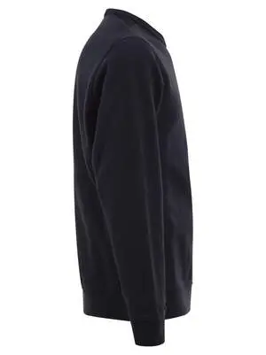Stone Island Cotton Crew Neck Sweatshirt - Blue