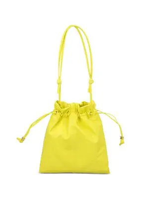 Celine Crystal Pouch Small Leather Bucket Bag