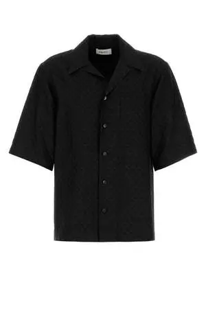 Alexander McQueen Viscose Blend Shirt - Black