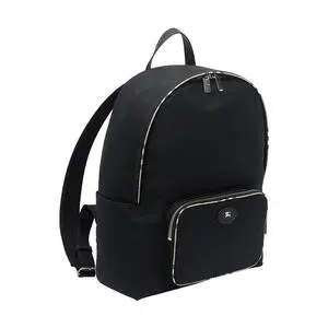Burberry Backpack With Check Trim