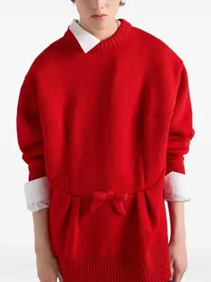 Prada Wool Crewneck Sweater - Multicolor