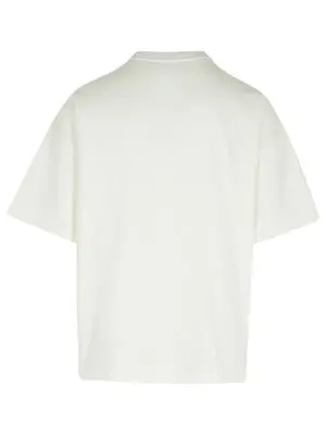 JIL SANDER Ivory Cotton T-shirt
