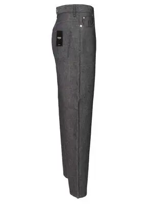Fendi Straight-fit Denim Jeans - Blue