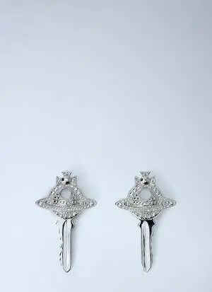 VIVIENNE WESTWOOD Curzio Earrings - Silver