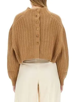 Max Mara Hodeida Cashmere And Wool Jersey - Cream