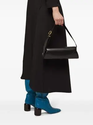 JIL SANDER Cannolo Small Leather Shoulder Bag