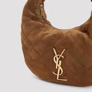 Saint Laurent Icare Hobo Bag - Brown