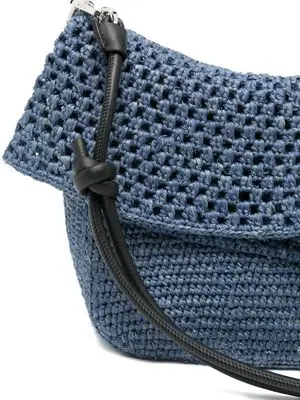 Loewe Ola Crochet Medium Shoulder Bag - Multicolor