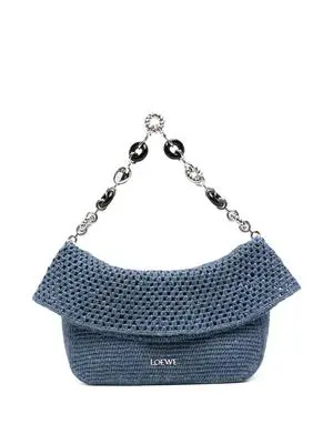 Loewe LOEWE Ola Crochet Medium Shoulder Bag Multicolor