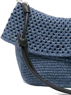 Loewe Ola Crochet Medium Shoulder Bag - Multicolor