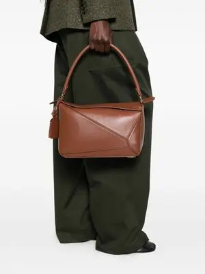 Loewe Puzzle Featherlight Medium Leather Handbag