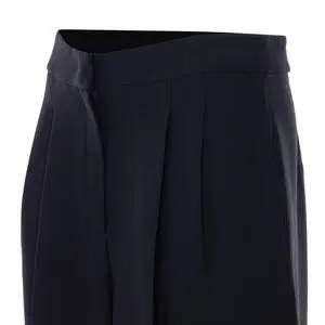Fendi Wool And Silk High-waist Trousers