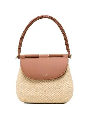 Loewe Pescador Medium Raffia Handbag - Multicolor