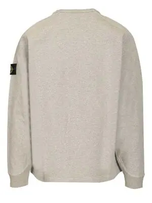 Stone Island Cotton Sweatshirt - Gray