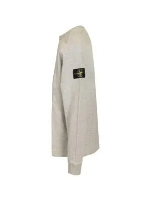 Stone Island Cotton Sweatshirt - Gray
