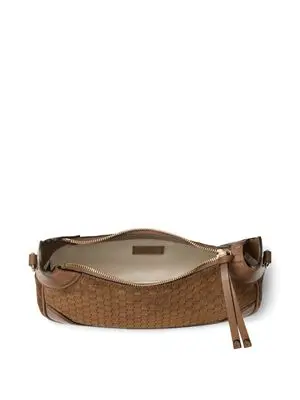 Gucci B Small Leather Shoulder Bag