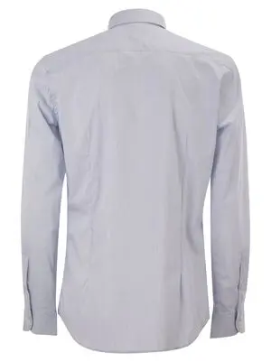 FAY Regular Fit Shirt In Striped Stretch Jersey