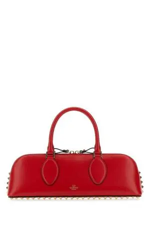 Valentino Garavani Calf Leather Handheld Bag - Multicolor