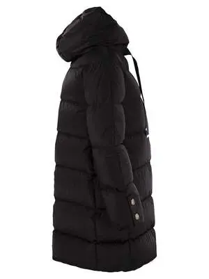Herno A-shape Down Jacket With Hood - Black