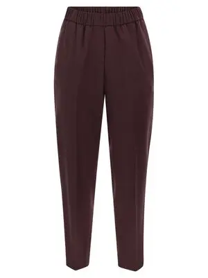 Peserico Virgin Wool Trousers - Multicolor