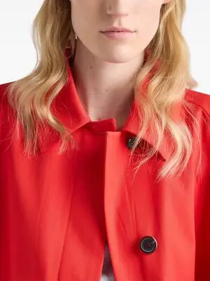 Prada Gabardine Midi Coat