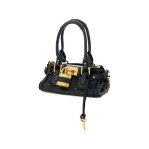Chloé Leather Shoulder Bag - Black