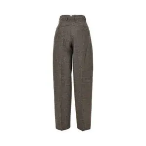 AMI Paris Houndstooth Balloon Cut Pants