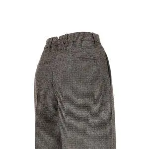 AMI Paris Houndstooth Balloon Cut Pants