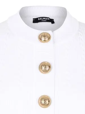 Balmain Crewneck Cardigan