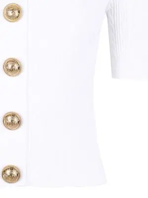 Balmain Crewneck Cardigan