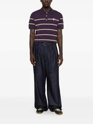 Casablanca Striped Polo