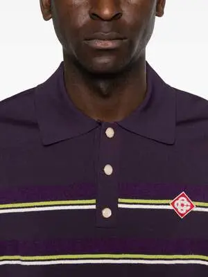 Casablanca Striped Polo