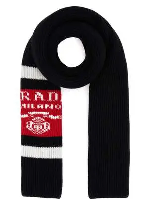 Prada Cashmere Scarf - Black