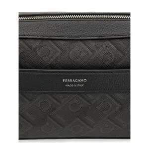 FERRAGAMO Monogram Messenger Bag