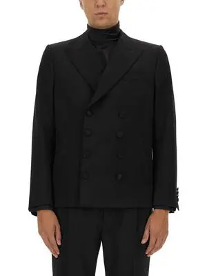 Dolce & Gabbana Double-breasted Jacket - Black