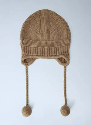 Miu Miu Cashmere Blend Beanie Hat