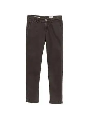 Jacob Cohen Slim Fit Cotton Trousers - Multicolor