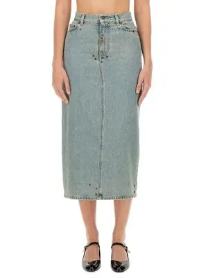 Moschino Denim Skirt - Blue