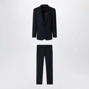 Dolce & Gabbana Stretch Wool Single-breasted Suit - Blue