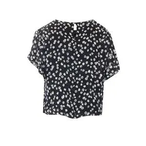 Isabel Marant Étoile Hervane Floral Print Top - Black