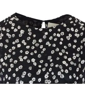 Isabel Marant Étoile Hervane Floral Print Top - Black