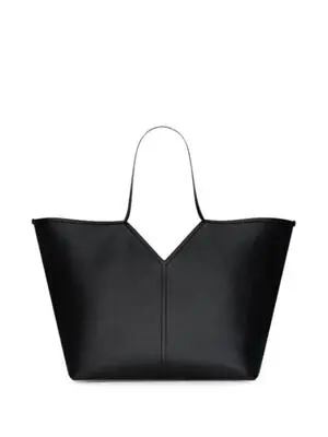 Saint Laurent SAINT LAURENT Grained Leather Tote Bag Multicolor